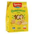 Quadratini Lemon, Crème-Filled Wafer Cookies, 8.82 oz. Bag – LoackerUSA